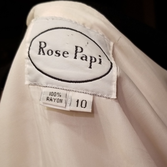 Rose Papi | Dresses | Rose Papi Lined Dress Vintage | Poshmark